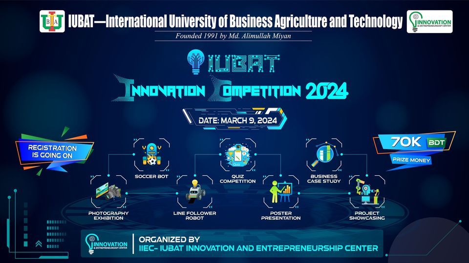IUBAT Innovation Competition 2024, IUBAT—International University of ...