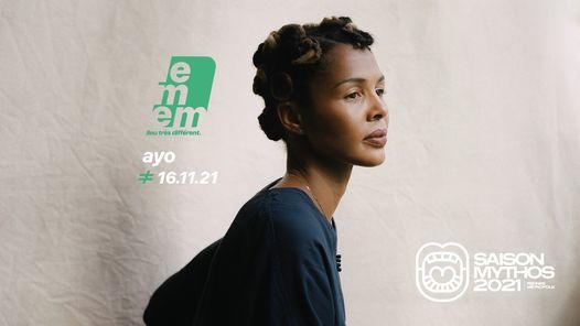 Ayo | Le MeM - Rennes | Saison Mythos, Le MeM, Rennes, 16 November 2021