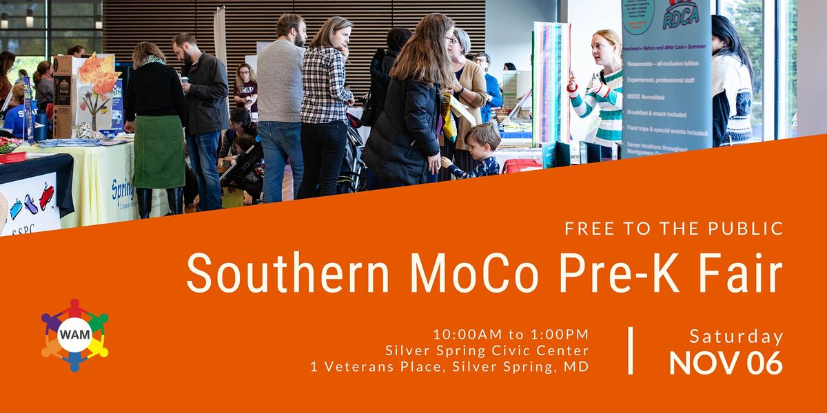 2020 Southern Montgomery County, MD, Preschool Fair, 1 Veterans Pl ...