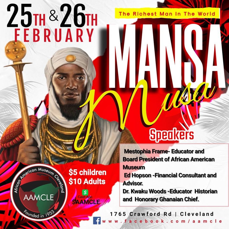 Mansa Musa , 1765 Crawford Rd, Cleveland, OH, 28 February 2024