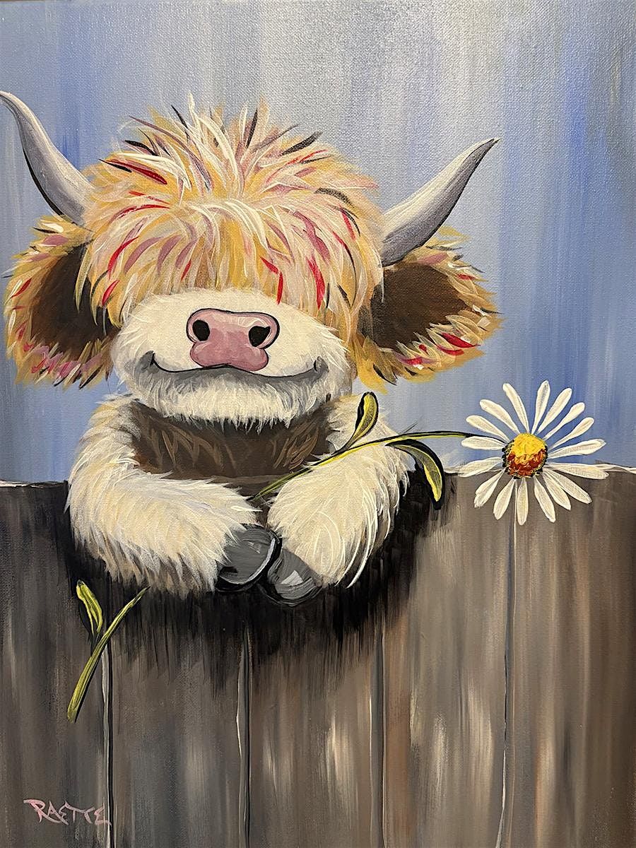 Daisy Cow - Tipsy Brush Painting Party!, Tipsy Brush, Kila, 21 March 2026