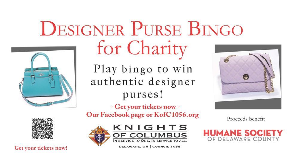 Purse Bingo for Charity #7 - February 2024, Scioto Reserve Country Club ...