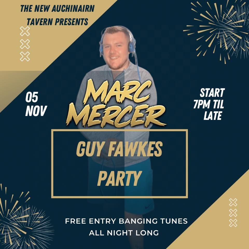 Marc mercer guy Fawkes party in the tav ?, The New Auchinairn Tavern ...