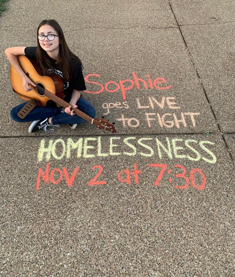 Sophie Goes Live to Fight Homelessness 2022, online, 3 November 2022