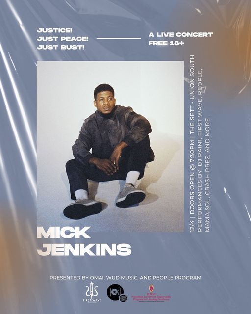 Mick Jenkins, The Sett, Madison, 4 December 2021