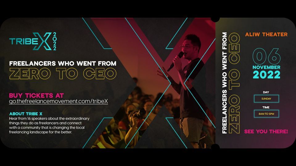 Tribe X: Freelancers Who Went From Zero To CEO, Aliw Theater, Pasay, 6 ...