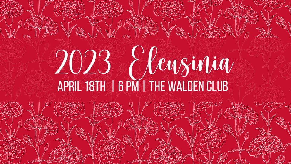 2023 Eleusinia, The Walden Club, Chattanooga, 18 April 2023