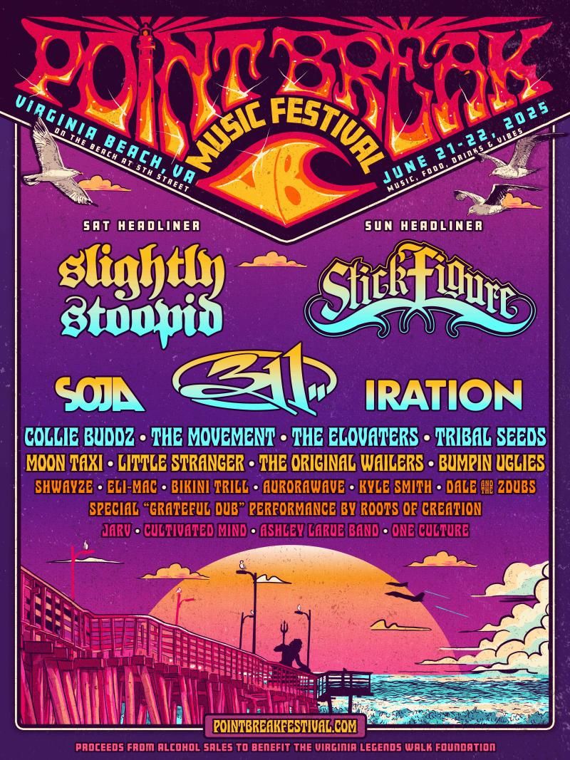 Point Break Music Festival , Virginia Beach Oceanfront/Boardwalk, 21 June to 22 June