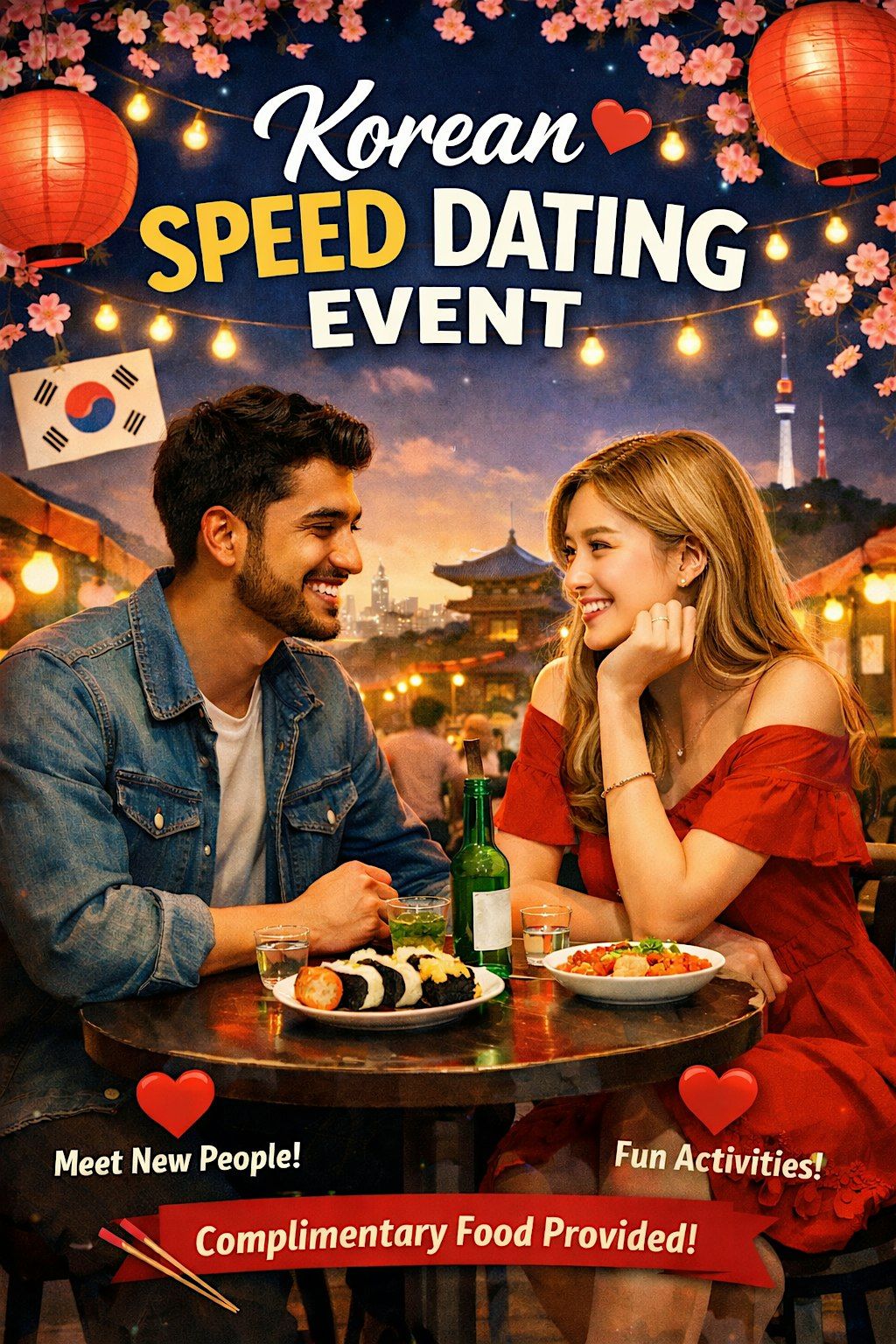 Korean Dating Event with Complimentary Food, 8110 Birchmount Rd ...