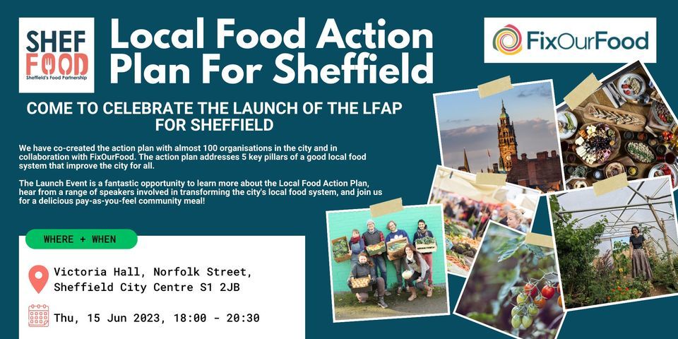 Sheffield Local Food Action Plan Launch Event, Victoria Hall Sheffield ...