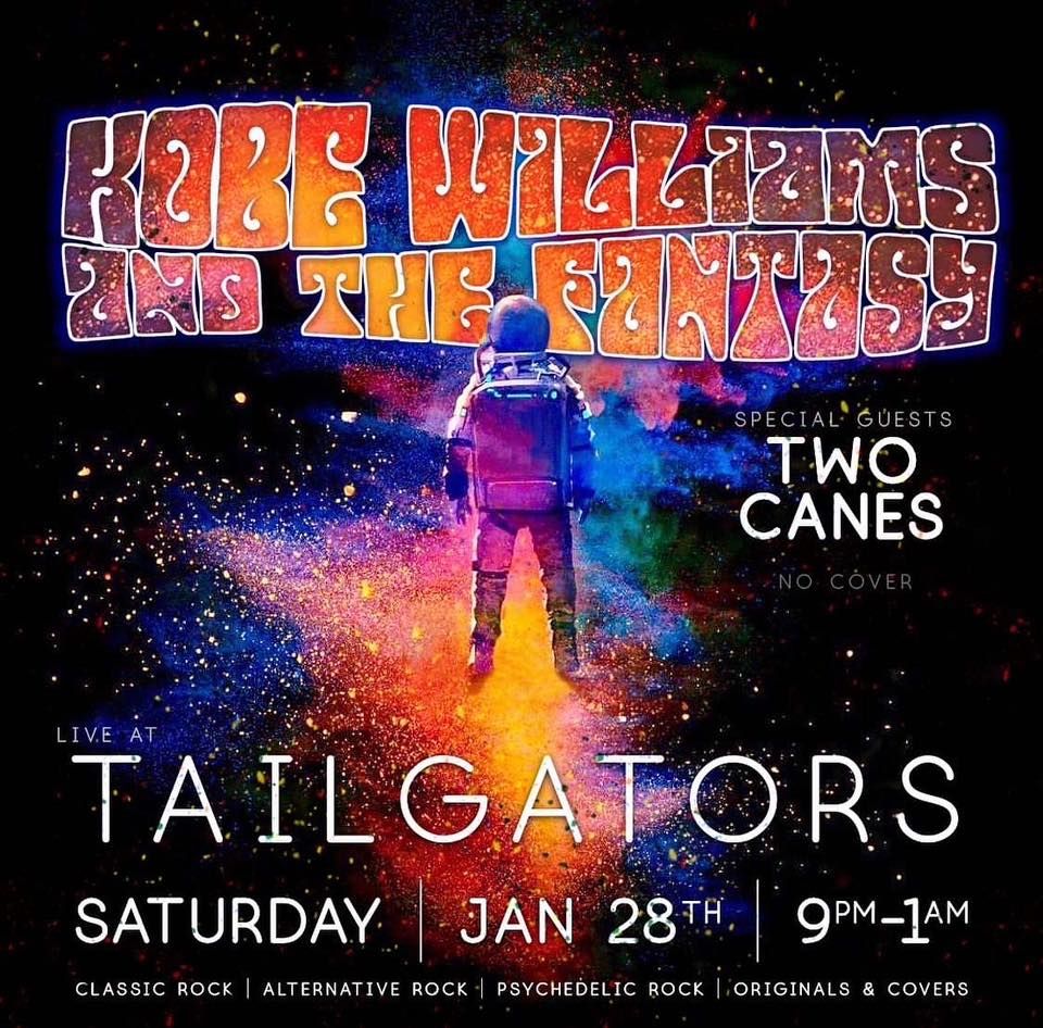 Kobe Williams and The Fantasy with Two Canes live at Otis Tailgators ...