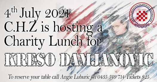 Kreso Damjanovic Charity Lunch, The Croatian Club Brisbane, Rocklea, 4 ...