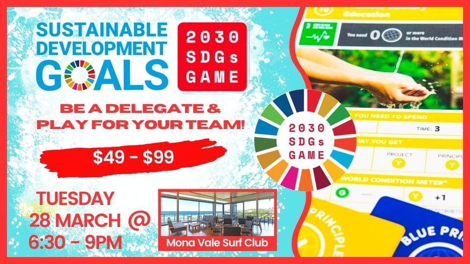 2030 SDGs Game in Sydney, Surfview Road,Mona Vale,2103,AU, 28 March 2023