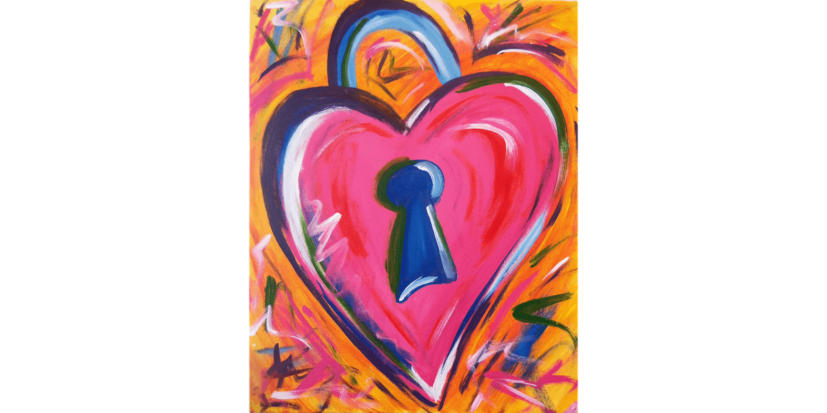 Lock of Love - Paint and Sip in Sacramento | Classpop!™, Pinot's ...