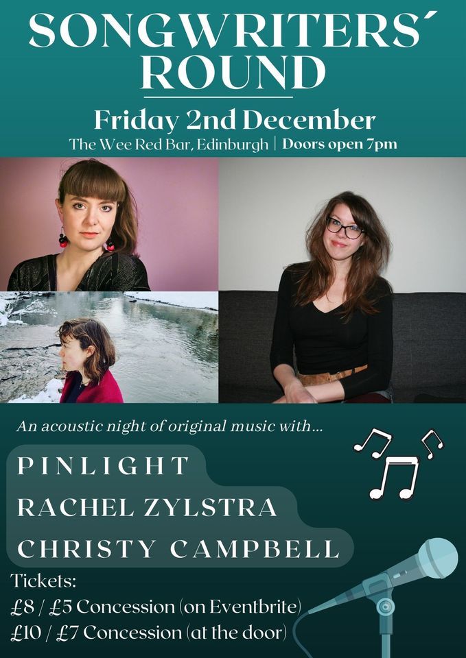 Songwriters round with PINLIGHT, Rachel Zylstra, Christy Campbell, The ...