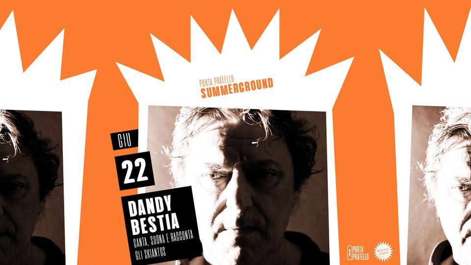 Dandy Bestia canta, suona e racconta gli Skiantos | Porta Pratello ...