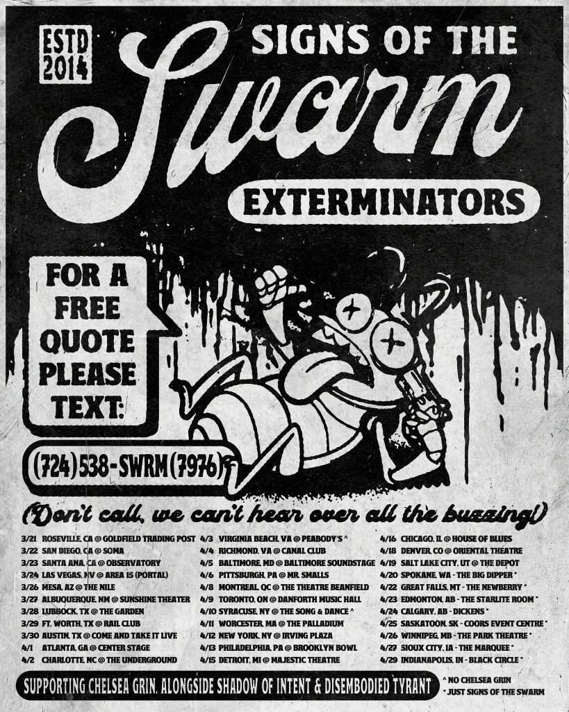 Signs of The Swarm, HQ Denver, 9 October 2025