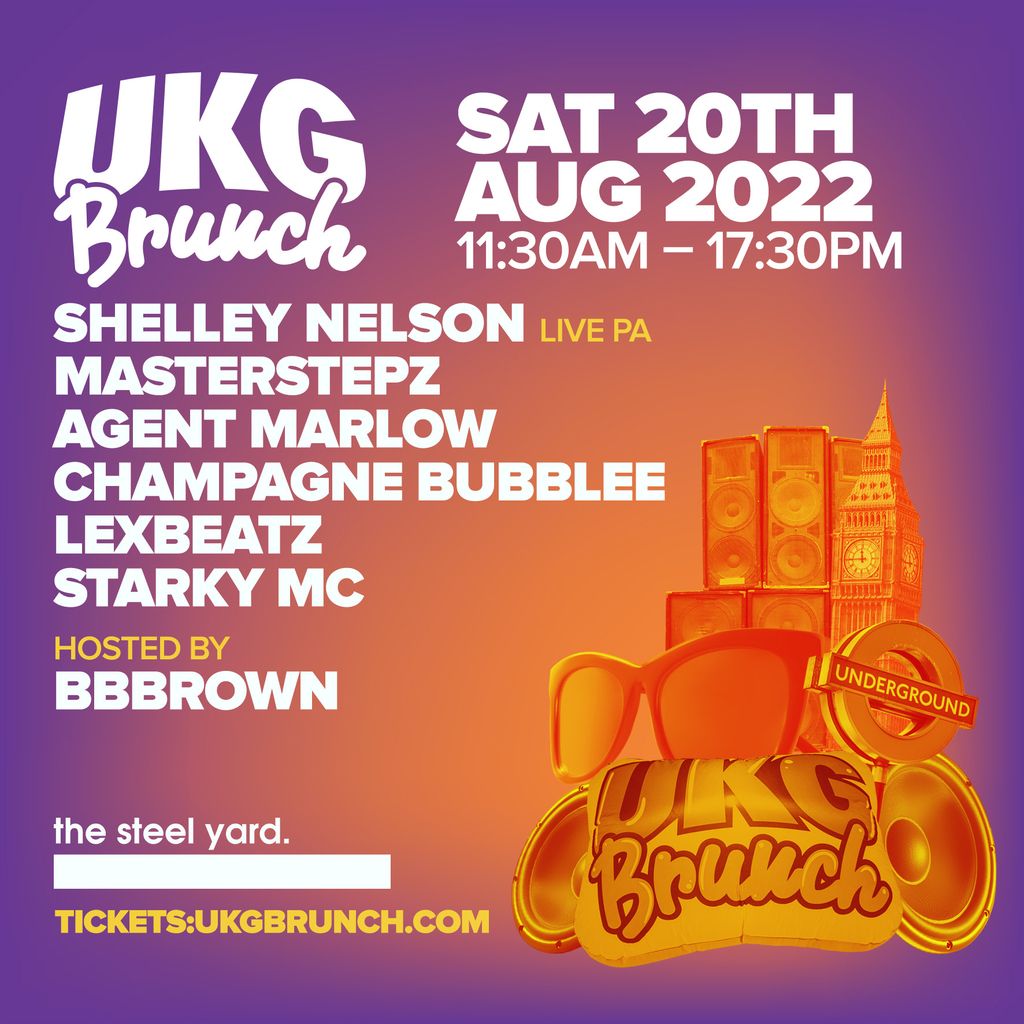 UKG Brunch - London Tickets, Secret Location London UK, 20 August 2022
