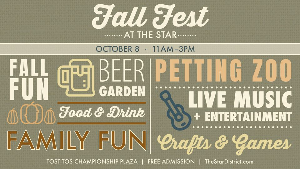 Fall Fest at The Star, Tostitos Championship Plaza at the Star, Frisco ...