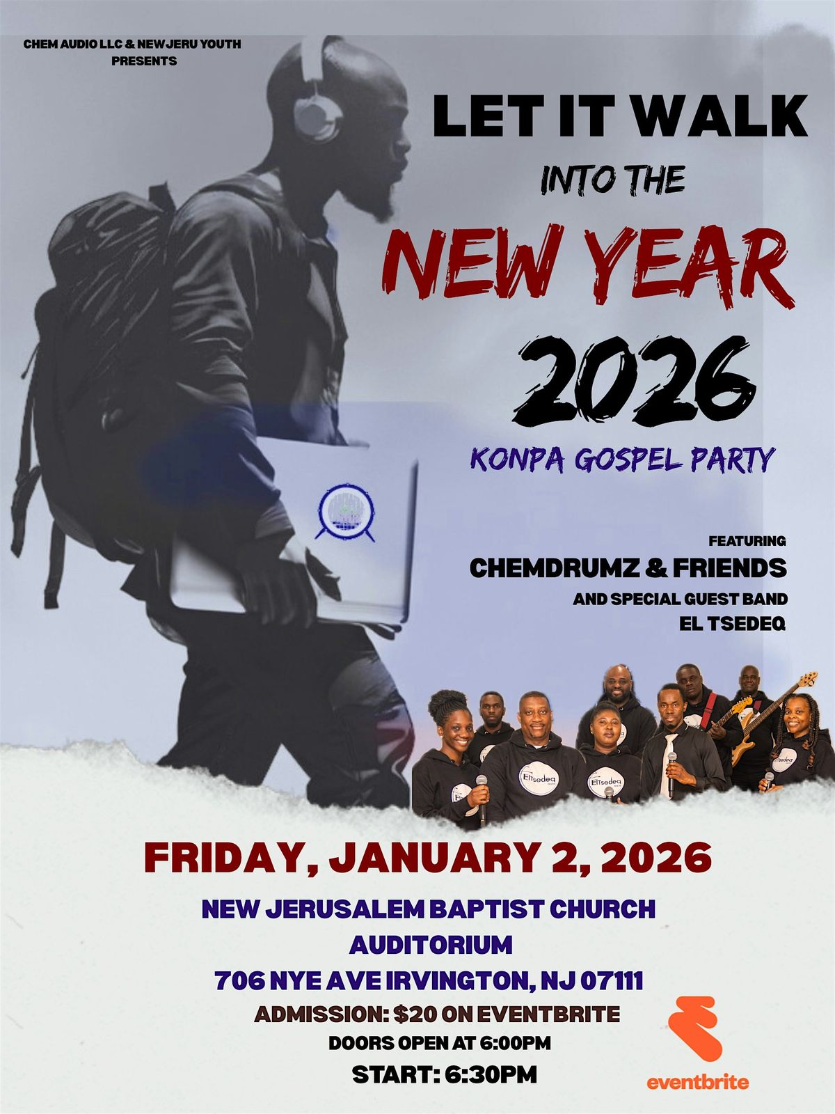 Let It Walk Into the New Year 2026, Eglise Baptiste de la Nouvelle ...