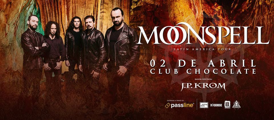 Moonspell en Chile / 02 de Abril Club Chocolate, Club Chocolate, Santiago, 2 April 2023