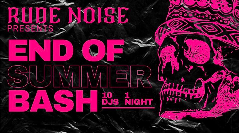 Rude Noise Presents: End Of Summer Bash 2022, The Cure Kitchen + Bar ...