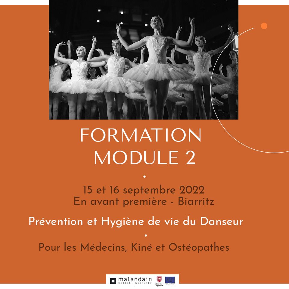 Formation Module 2 : Prévention et Hygiène de vie du Danseur (pour les ...