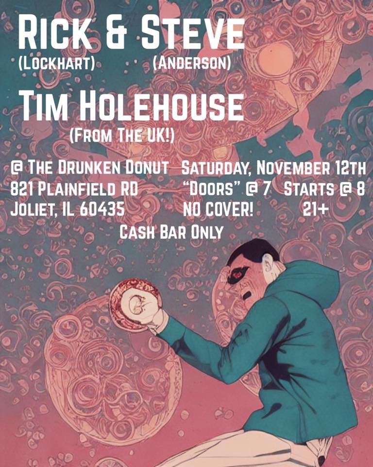 Rick (Lockhart) & Steve (Anderson) w/ Tim Holehouse (from the UK) @ the ...