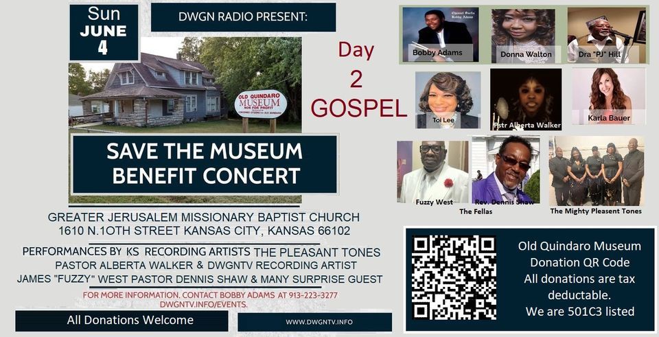 Save The Old Quindaro Museum Benefit Freedom Celebration, 1610 N 10th ...