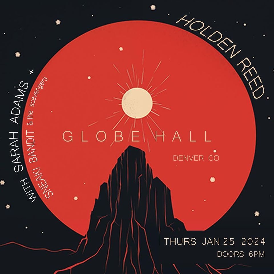 Holden Reed w/ Motel Frunz + Sarah Adams, Globe Hall, Denver, 25 ...