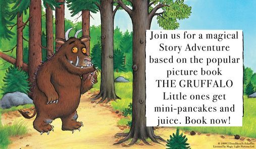 Magical Story Adventure The Gruffalo, Cafe Boho, Cheltenham, 11 ...