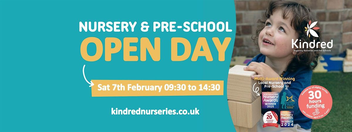 Kindred Hykeham Nursery & Pre-School Open Day - 7th February 2026 ...