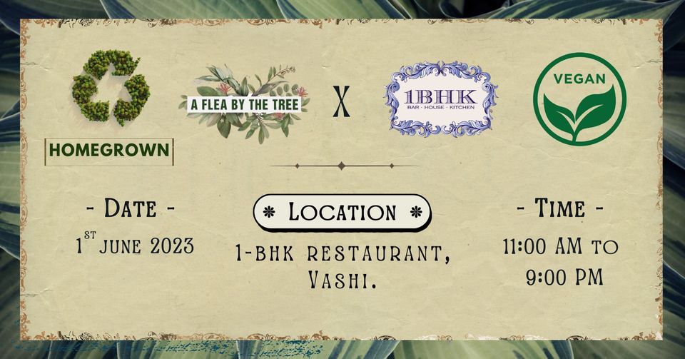 A Flea By The Tree Pop-Up ( 1 BHK Restaurant, Vashi. ), 1BHK VASHI ...
