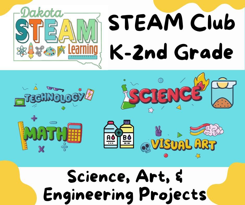 K-2nd Grade: STEAM Club, Calvary Lutheran Church - Rapid City, 11 ...
