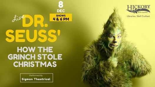 Dr. Seuss How the Grinch Stole Christmas, Patrick Beaver Memorial ...