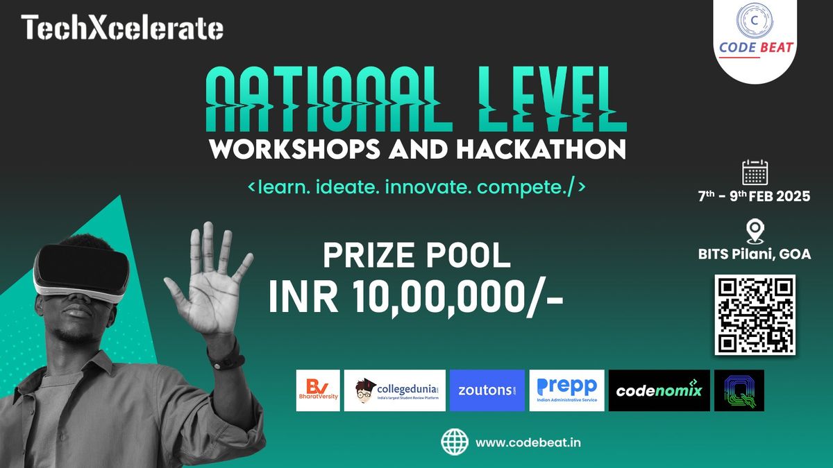 National Level Hackathon and Workshop at BITS PILANI GOA, BITS Pilani K ...