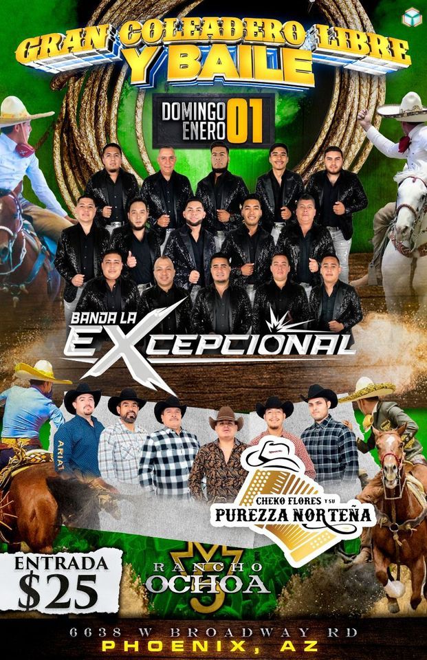Gran Coladero de Libre y Baile, Rancho Ochoa, Phoenix, 1 January 2023