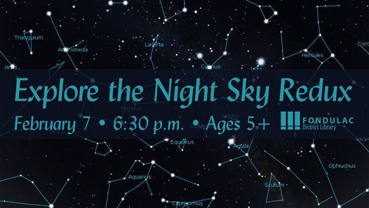 Explore the Night Sky Redux, Fondulac District Library, East Peoria, 7 ...
