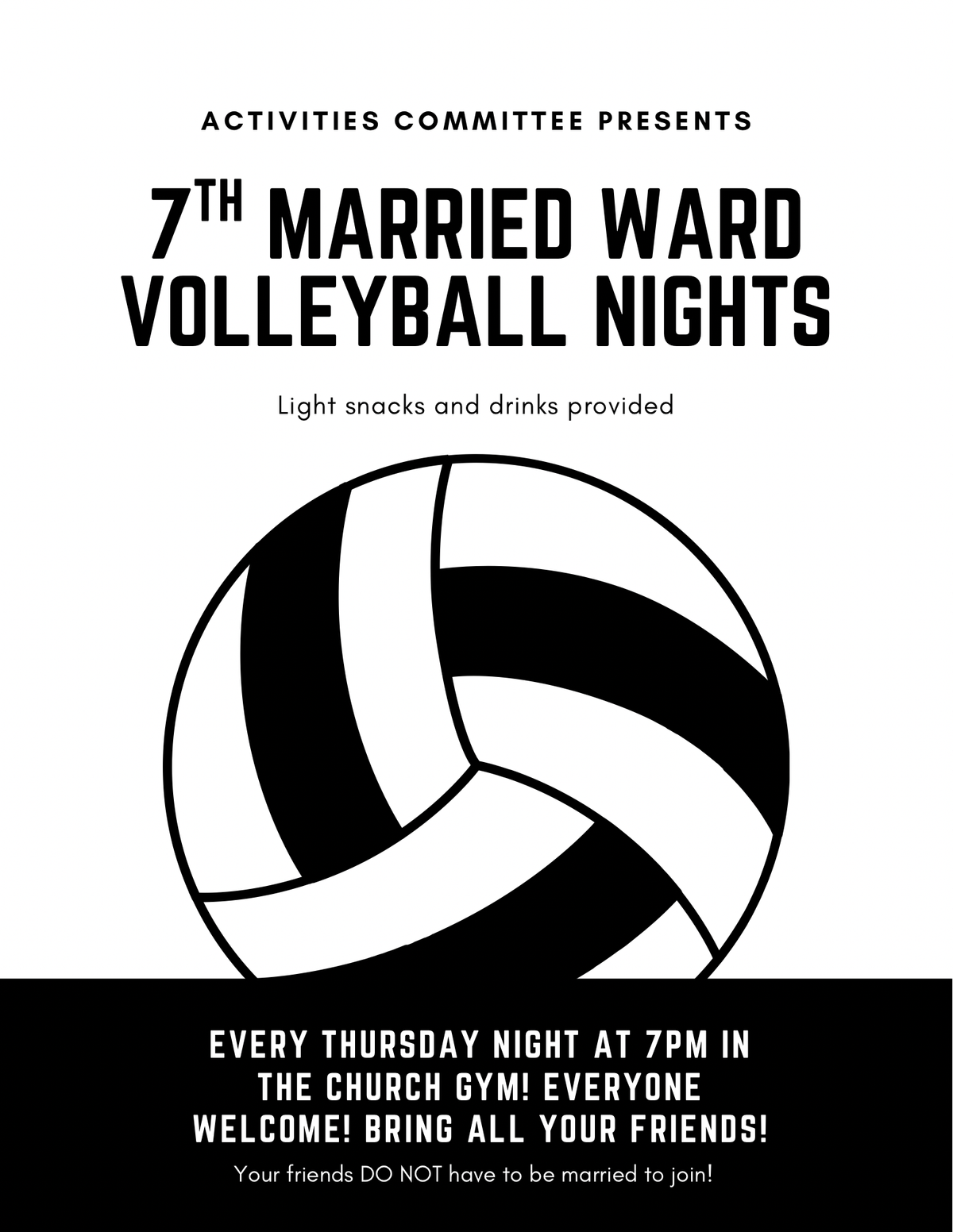 7th ward volleyball night, The Church of Jesus Christ of Latter-day ...