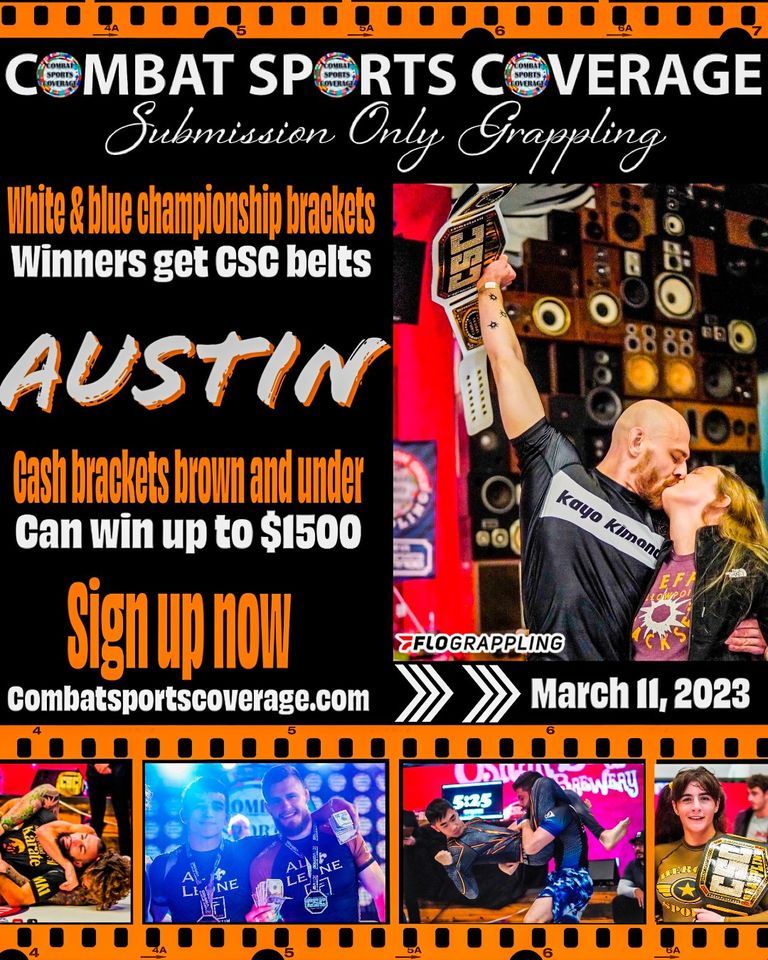Combat Sports Coverage Austin Open Submission Only superfight ...
