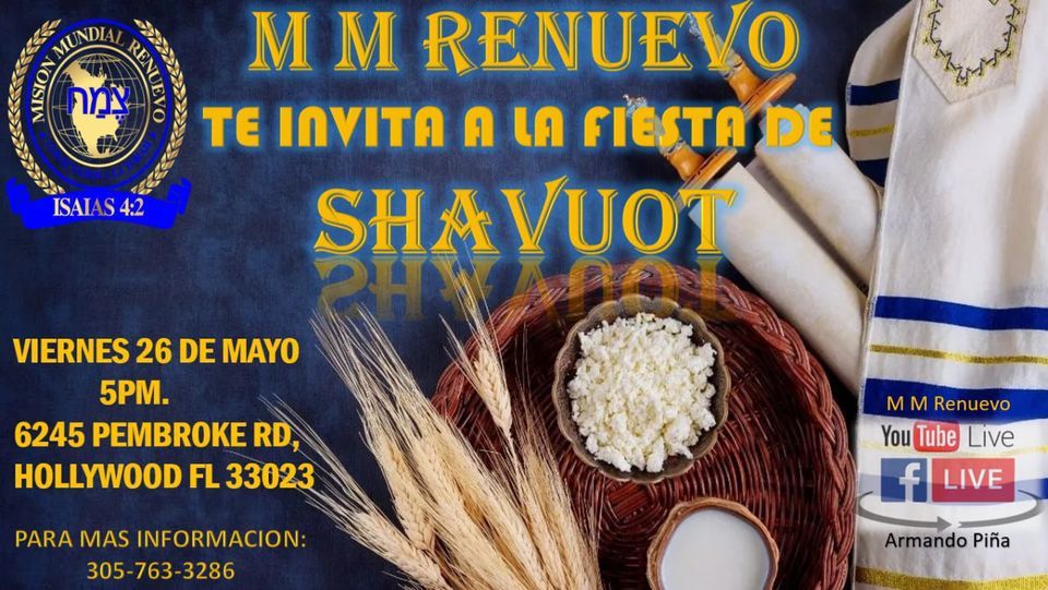 Fiesta de Shavuot , Misión Mundial Renuevo, Hollywood, 26 May 2023