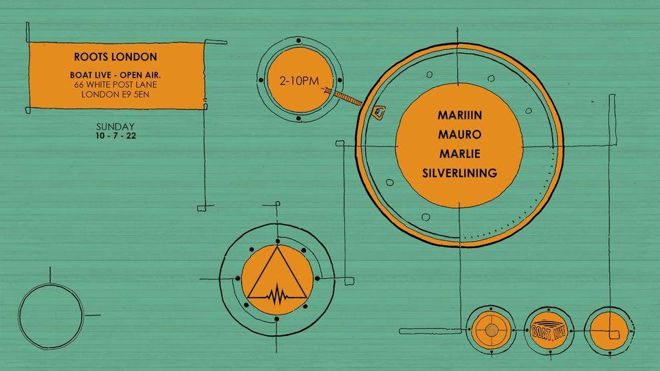 Roots London: Boat Live - Open Air - Part II, Boat Live, London, 10 ...