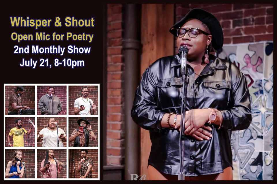 Whisper & Shout: Open Mic for Poetry, Contemporary Art Center of Peoria ...
