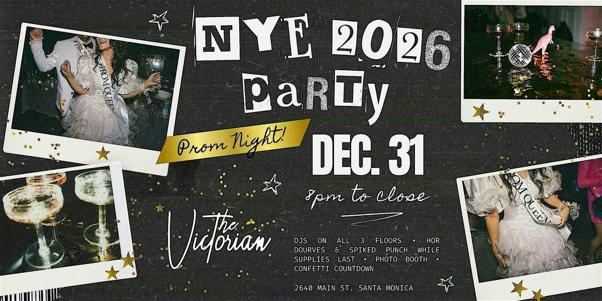 NYE Party in Santa Monica, 2640 Main St, Santa Monica, 31 December 2025