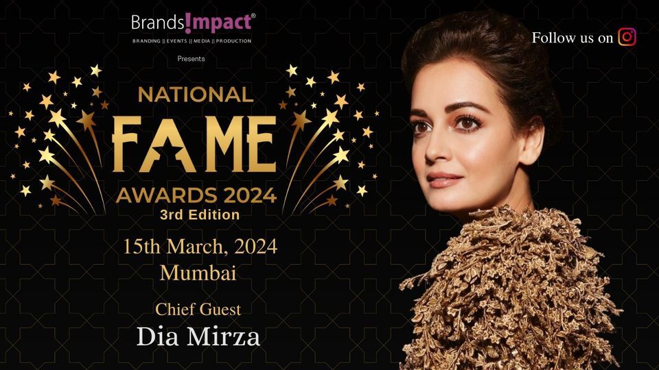 National Fame Awards 2024, Mumbai - मुंबई, 15 March 2024