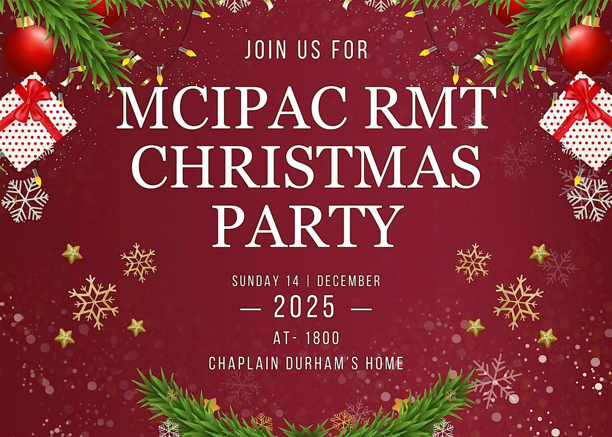 MCIPAC RMT Christmas Party - All Hands and Families, 14 December 2025