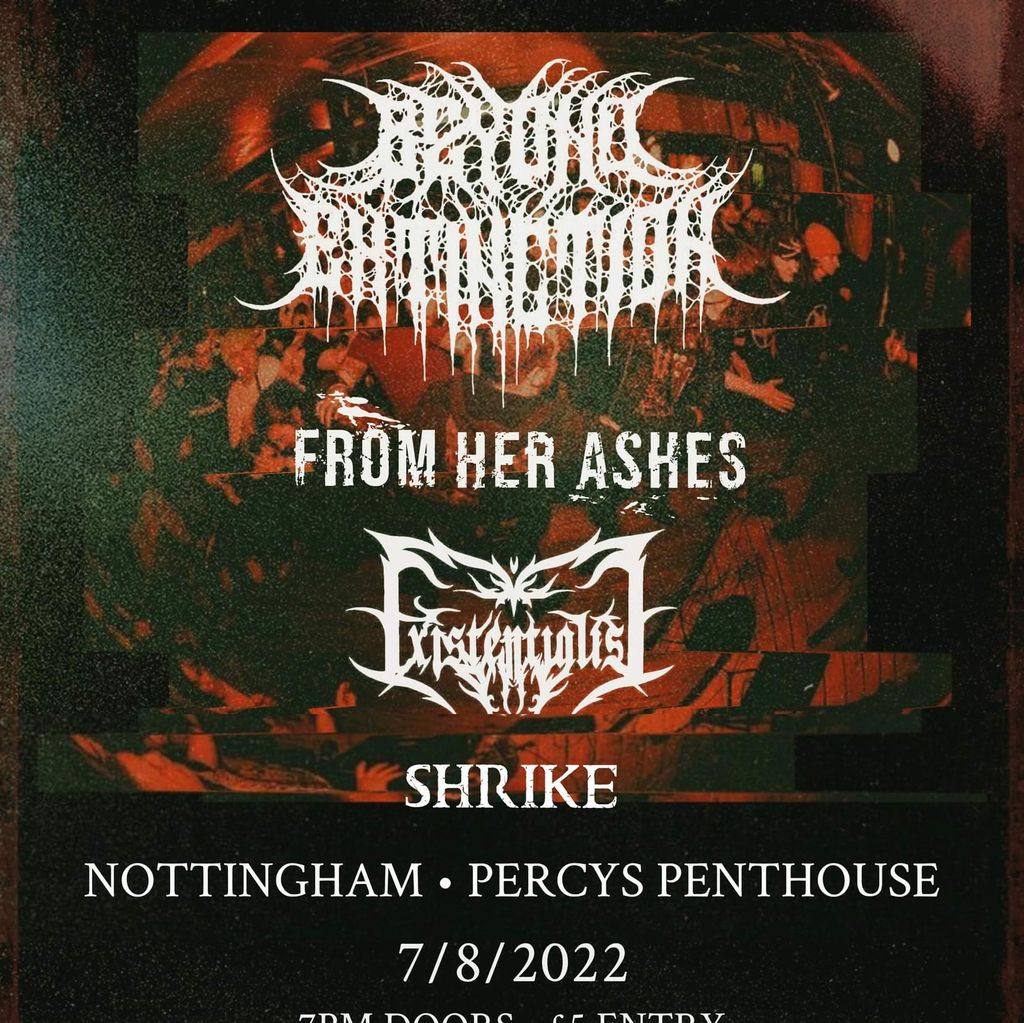 Beyond Extinction and Existenalist at Percy Picklebackers Tickets ...