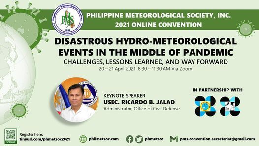 2021 PMS Annual Convention, online, 20 April to 21 April