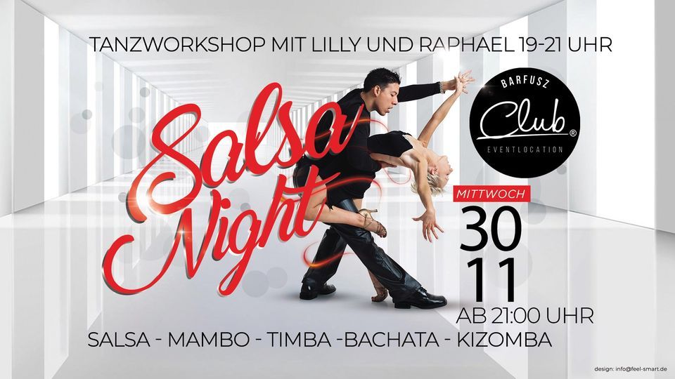 Salsa Night im Barfusz Club, Barfusz, Leipzig, 30 November 2022