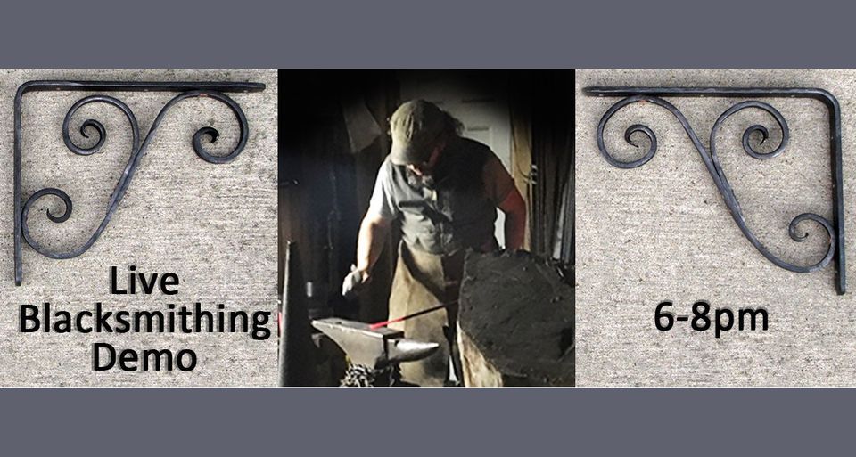 Strauss Studios hosts blacksmith Jesse McMahon and closing event for Matthew Rose, Strauss ...